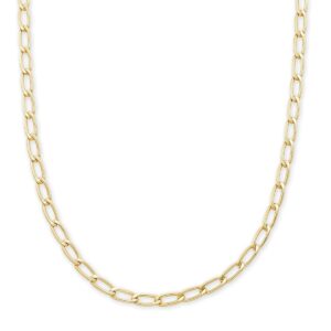 Kendra Scott Merrick Chain Necklace in 14k Gold-Plated Brass, Fashion Jewelry for Women