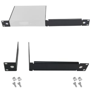 rhymkawa rackmount bracket kit fit for sure qlxd4 single receiver wireless system mount on 1u standard 19'' rack distribution