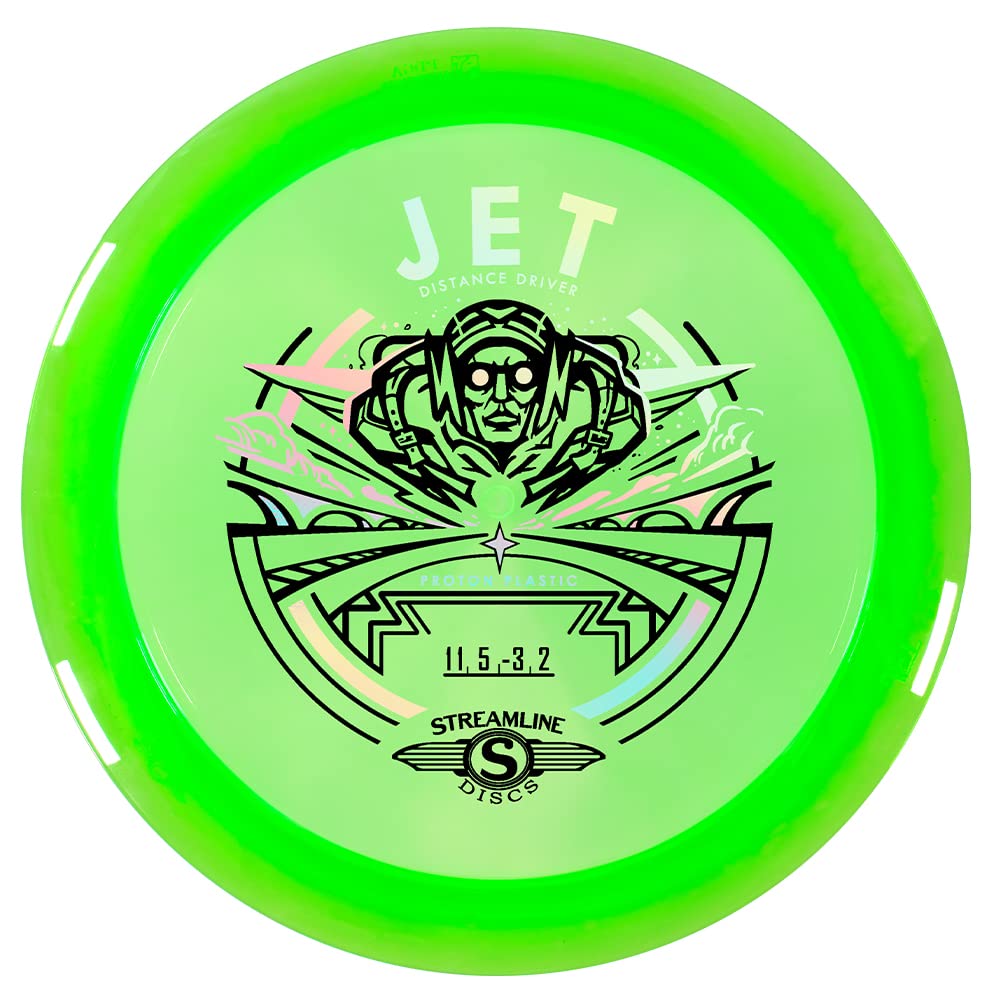 Streamline Discs Proton Jet Disc Golf Distance Driver (170-175g / Colors May Vary)