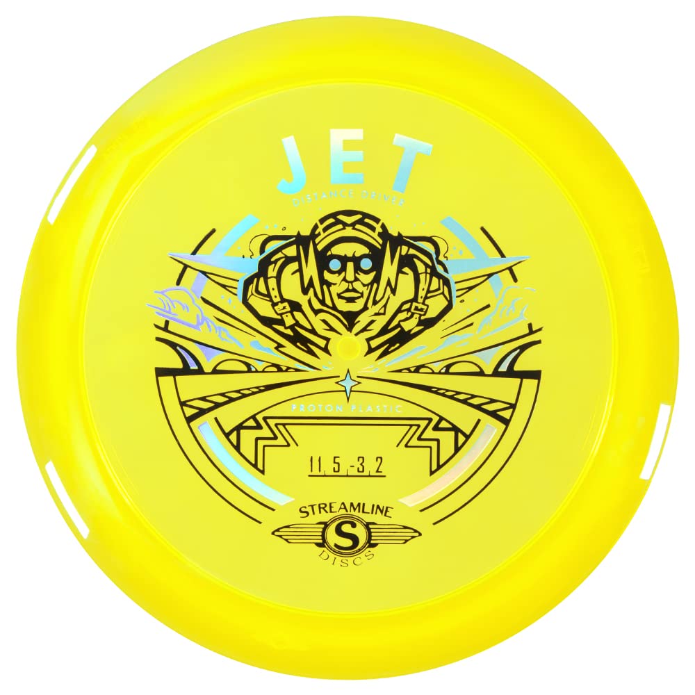 Streamline Discs Proton Jet Disc Golf Distance Driver (170-175g / Colors May Vary)