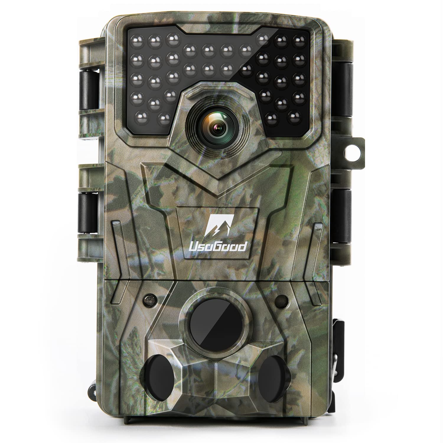 Trail Camera, 24MP 1080P Game Cameras with 850nm Infrared Night Vision, 65ft Motion Activated Deer Hunting Cam for Garden Wildlife Monitoring, IP66 Waterproof, 120° Wide Angle Detection, Easy Set Up