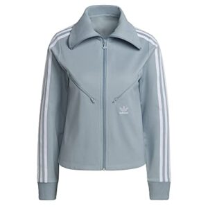 adidas adicolor classics track jacket women's, grey, size l