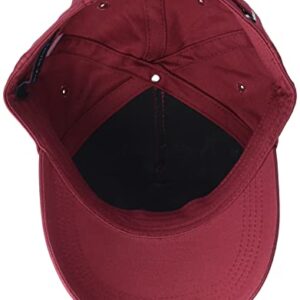 Tommy Hilfiger Men's Signature Badge Baseball Cap Burnt Russet