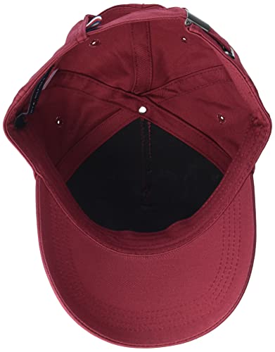 Tommy Hilfiger Men's Signature Badge Baseball Cap Burnt Russet