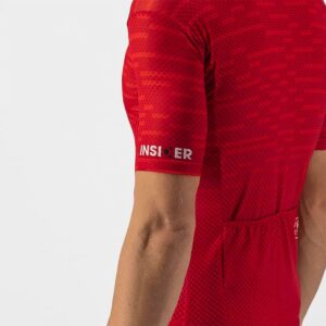 Castelli Insider Jersey - Men's Dark Red, M