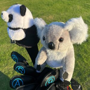 Golf Driver Headcover 460CC Golf Club Head Cover Golf Driver Cover Made for Taylormade Titleist D2 D3 917 Callaway Epic Ping (Koala)