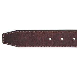 Lucky Brand Men Casual Belt, Leather Keeper-Brown, 40