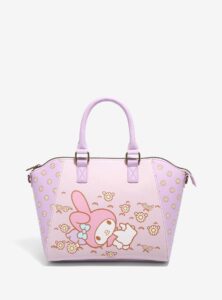 loungefly my melody daisies satchel bag