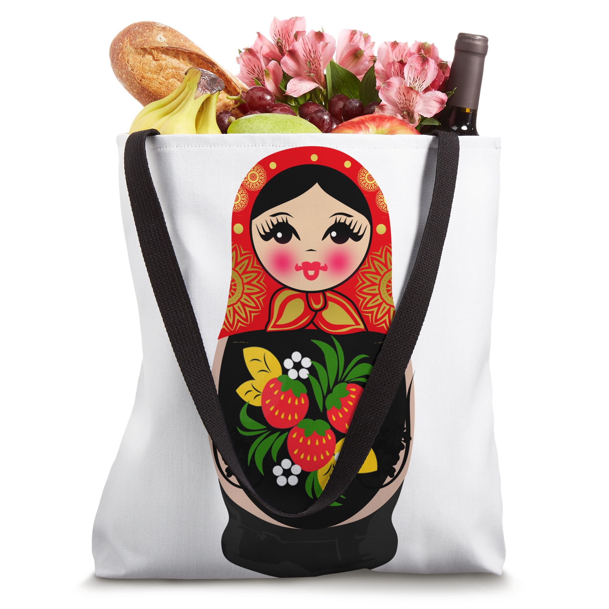 Matryoshka Russian Nesting Doll Matryoshka Dolls Tote Bag