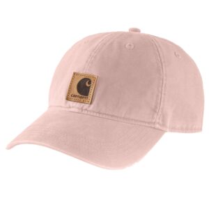 carhartt men's canvas cap, ash rose, 1x