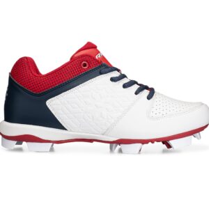 RIP-IT Women's Diamond Softball Cleat Size 6.5 - Red/White/Navy