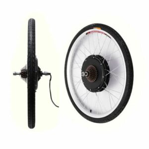 26" Rear Wheel Electric Bike Conversion Kit, 48V 1000W E-Bike Powerful Motor Kit Rear Wheel Hub Assembly Motor Kit without LCD display (US Stock)