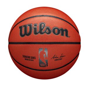 wilson signature series indoor/outdoor nba basketball - size 7