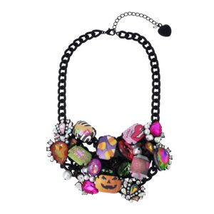 betsey johnson candy statement necklace