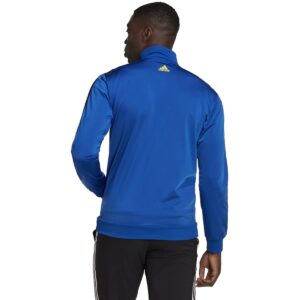 adidas Essentials Tricot 3-Stripes Linear Track Jacket Team Royal Blue LG