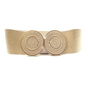 zahsy elastic belt cinch waistband for lady belt waist sealing retro belts for women dresses wide elastic belts for women belts elastic gold