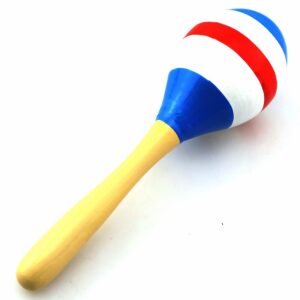 Maracas BLLNDX 1Set Bright Vibrant Sound Musical Instrument, Wood Maracito