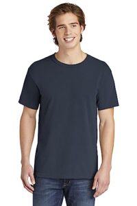 comfort colors men's adult short sleeve tee, style 1717 (large, midnight), navy