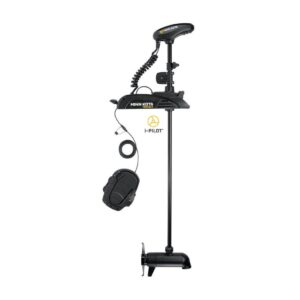 minn kota 1358834 terrova freshwater electric-steer bow-mount trolling motor with universal sonar 2 & i-pilot gps (foot pedal and micro remote included, no heading sensor), 112 lbs thrust, 60" shaft