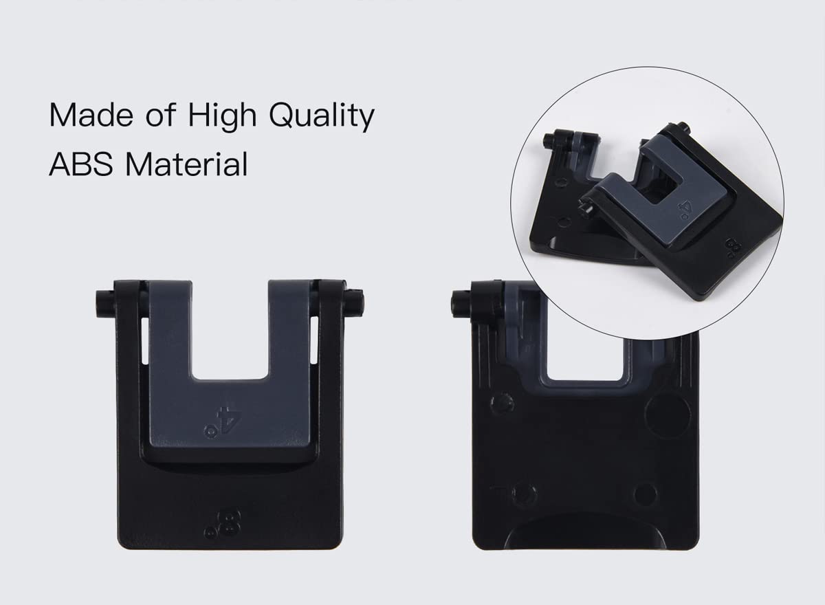 2PCS Keyboard Stand Feet Legs Replacement for Logitech K350 MK550 MK570 Wireless Wave Keyboard Accessories, Logitech K350 MK550 MK570 Keyboad Stand Clips