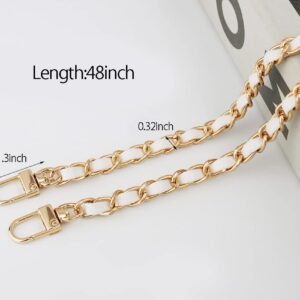 123Arts Chain Strap Iron Replacement Strap Handbag Shoulder Bag Strap Bag Accessories,48 Inches