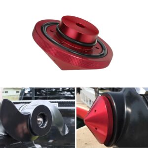 Mejiao Eliminator Trolling Boat Motor Prop Nut Compatible with GFEL-MK-BK-DP Minnkota 80/101/ 112-Red