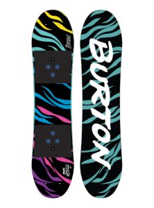 burton kids' mini grom rocker snowboard, 90cm