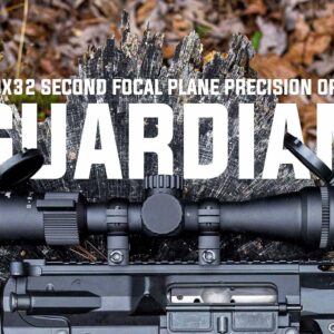 Monstrum Guardian 3-9x40 AO Rifle Scope with Parallax Adjustment | Black