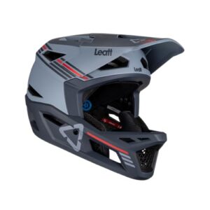 leatt helmet mountain bike gravity 4.0 v23 titanium #m 57-58cm