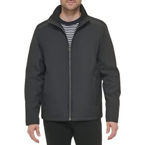 calvin klein mens outerwear jacket,black,x-large