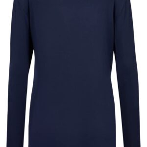 Mizuno Women's Standard Long Sleeve Attack Tee, Navy, Medium