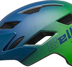 Bell Terrain Youth Bike Helmet, Blue/Green, 8+ (50-57 cm)