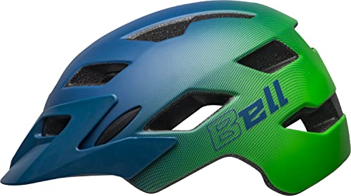 Bell Terrain Youth Bike Helmet, Blue/Green, 8+ (50-57 cm)