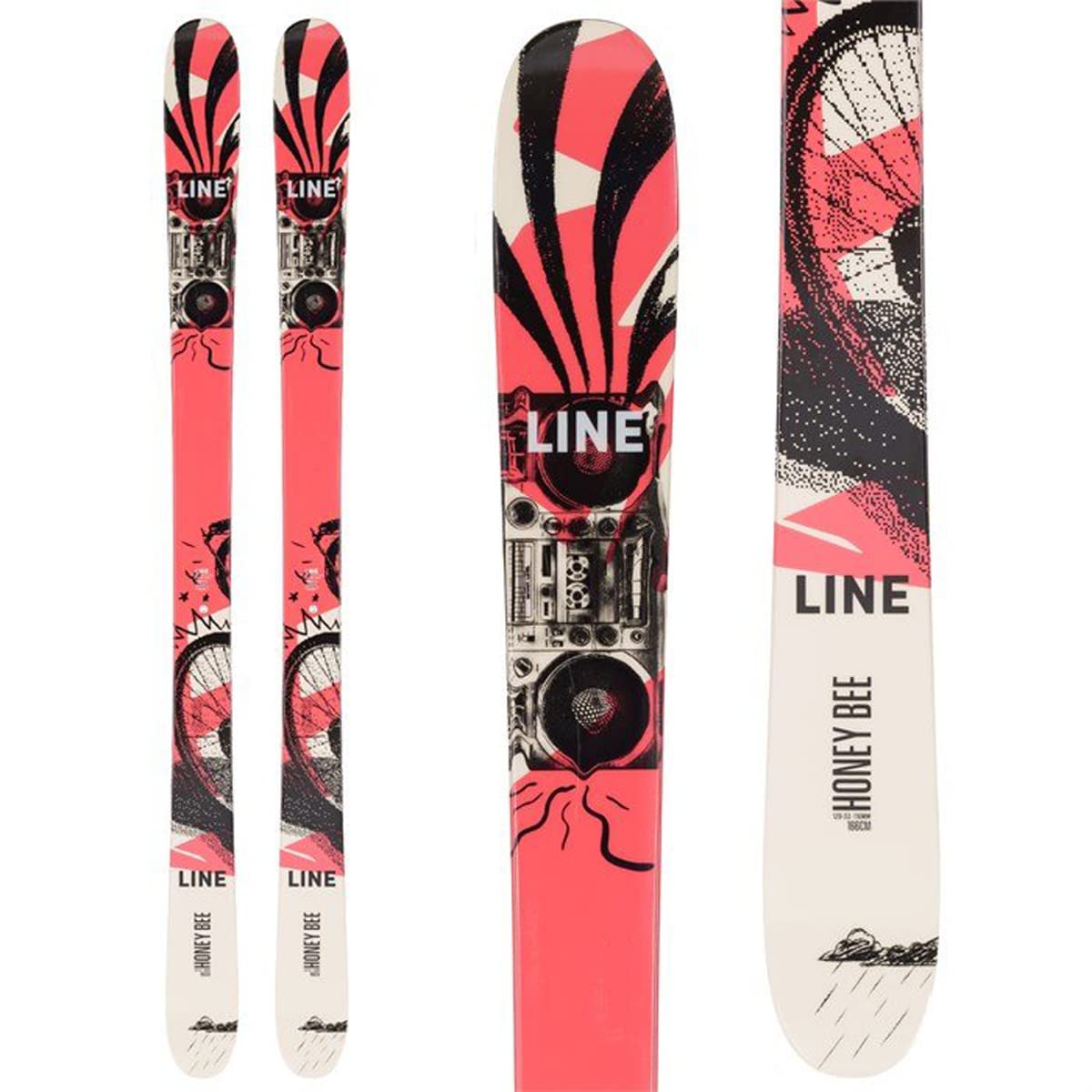 Line Honey Bee Skis Mens Sz 155cm