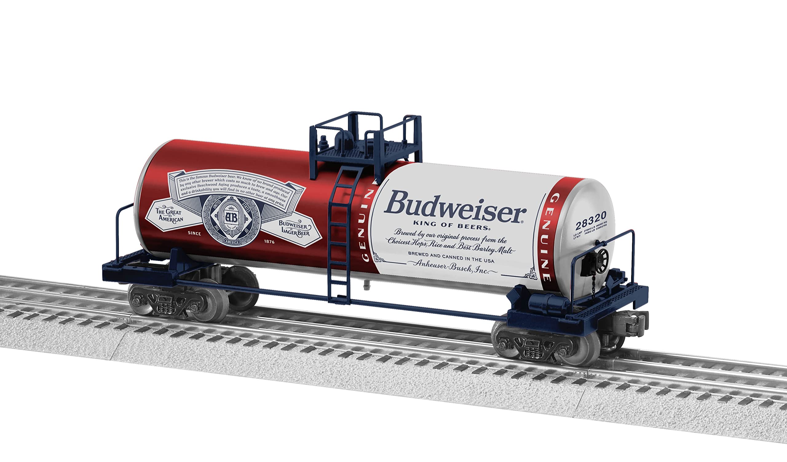 Lionel Budweiser Tank Car