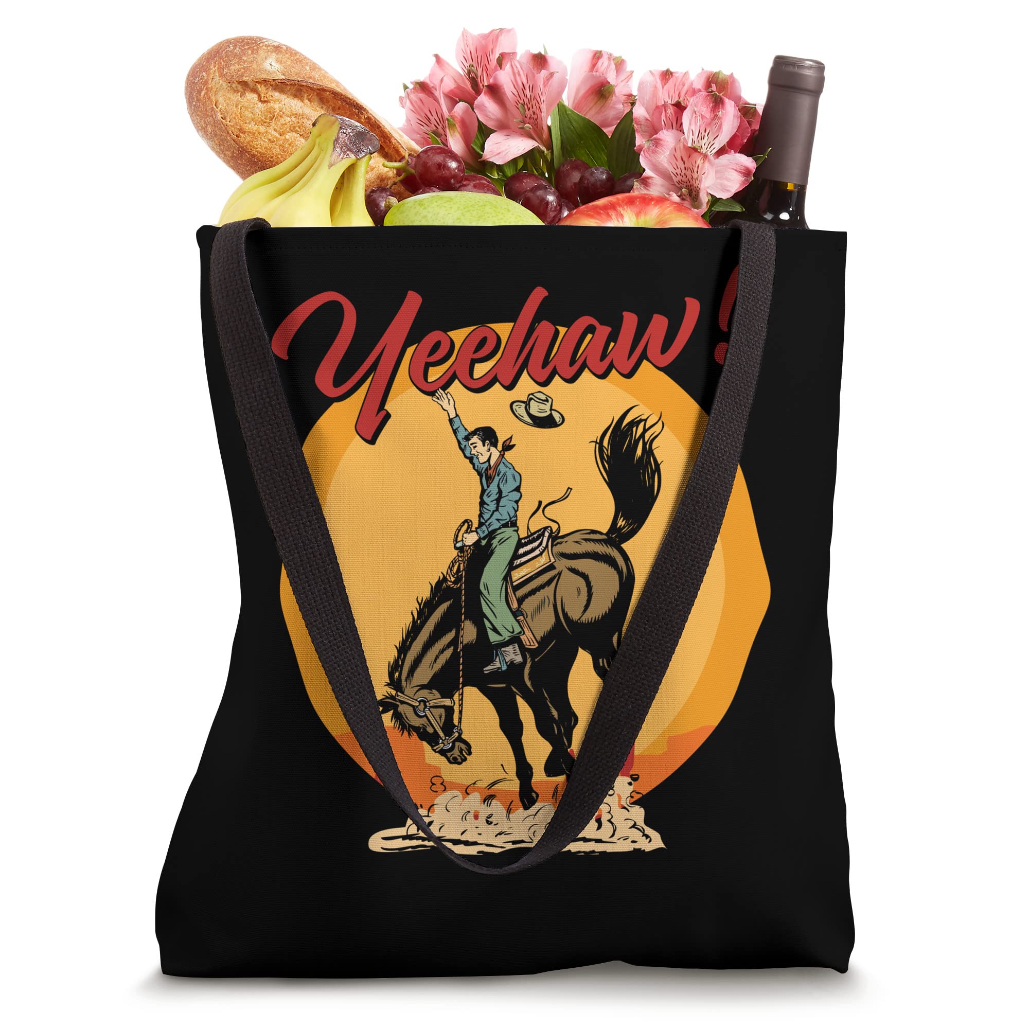 Yeehaw Cowboy Cowboy Rodeo Ranch Tote Bag