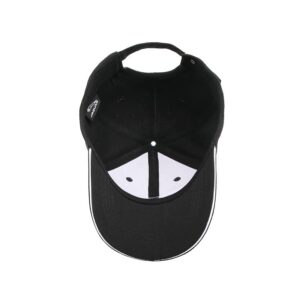 ARKOSKNIGHT Adjustable Embroidered Baseball Caps Jagvar Logo Racing Motor Hat Fashion Street Dancing Sports Travel(JB Black)