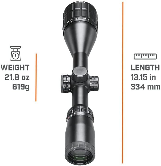 Bushnell Banner 2 Hunting Riflescopes DOA Quick Ballistic Reticle (Illuminated, 6-18x50)