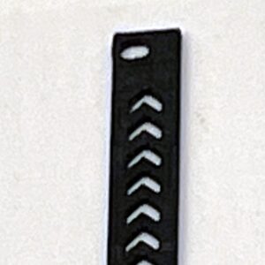 SSMS Eurorack 2HP Vent PanelArrows - Black,