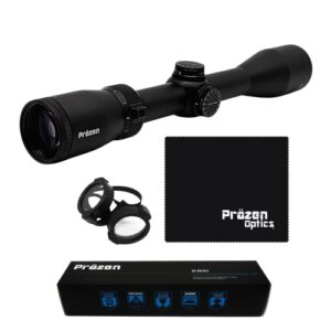 Prazen Optics Ridgesite Riflescope, Second Focal Plane, Fully Multi Coated Lens', IPX7 Waterproof, Capped Turrets, Premium Quality Scope (MDR Reticle, 4-12x40)…