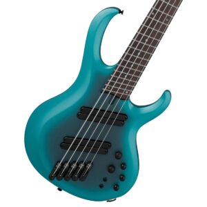 ibanez btb605ms bass guitar - cerulean aura burst matte