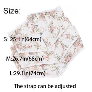 Asooll Lace up Corset Belts Bustier Floral Printed Wide Underbust Corset Belt Costume Clothing Dress Waist Belts for Women