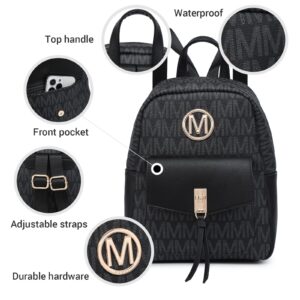 MKP Ladies Small Backpack Purse for Women Fashion Daypacks Purse Shoulder Bag with Charm Tassel