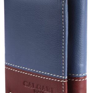 CALGARI® Italian Luxury Leather Wallets For Men | Trifold