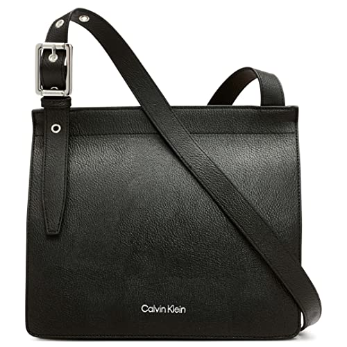 Calvin Klein Havana Novelty Organizational Crossbody, Black/Silver