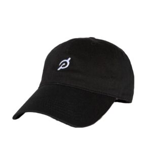 Peloton Standard Original Washed Hat, Black/White, One Size