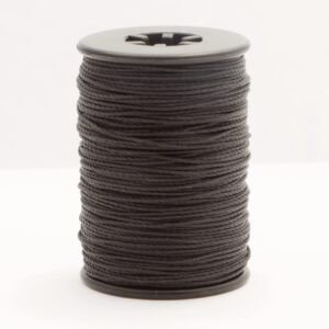 60x custom strings bcy nock point & peep thread serving black jig spool