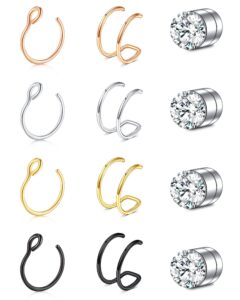 longita fake nose ring magnetic nose ring fake nose rings hoop fake lip ring fake noes ring stud fake nose stud magnetc nose stud fake nose piercing magnetic nose piercing