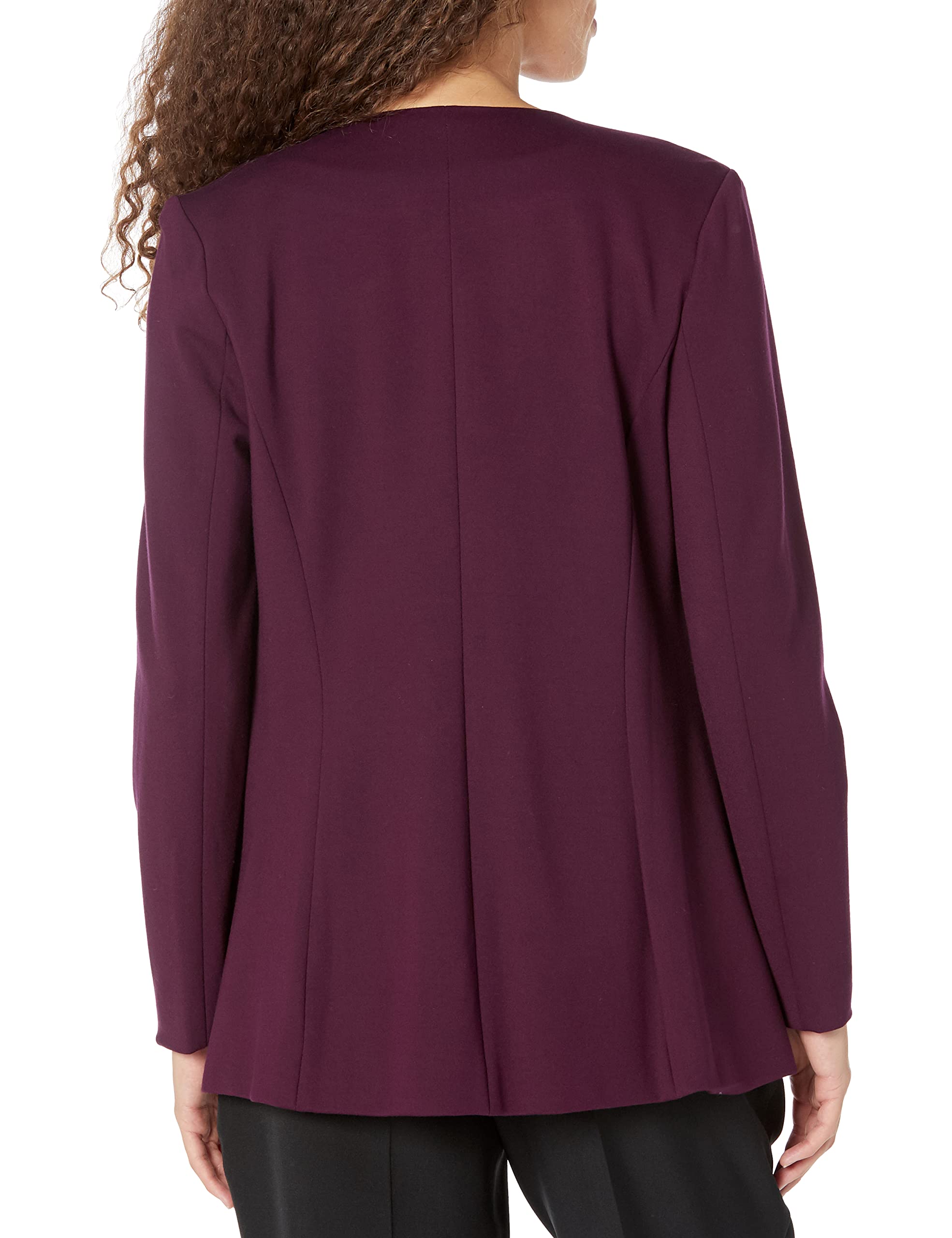 Calvin Klein Womens Sportswear Jacket,Aubergine,2