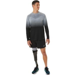 ASICS Men's Road 2-N-1 5IN Short Running Apparel, L, Performance Black